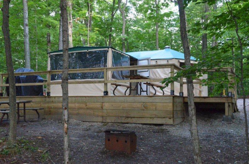 Roofed Accommodation at Ontario Parks